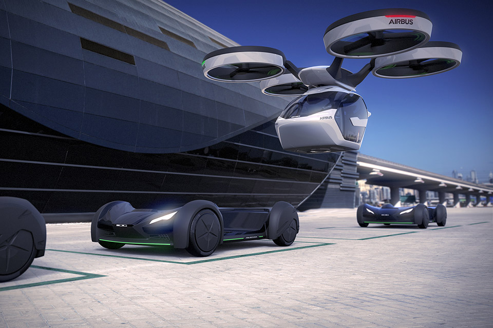 Airbus Pop.Up Flying Vehicle Concept | Uncrate