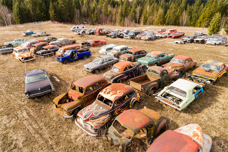 Classic Car Graveyard | Uncrate