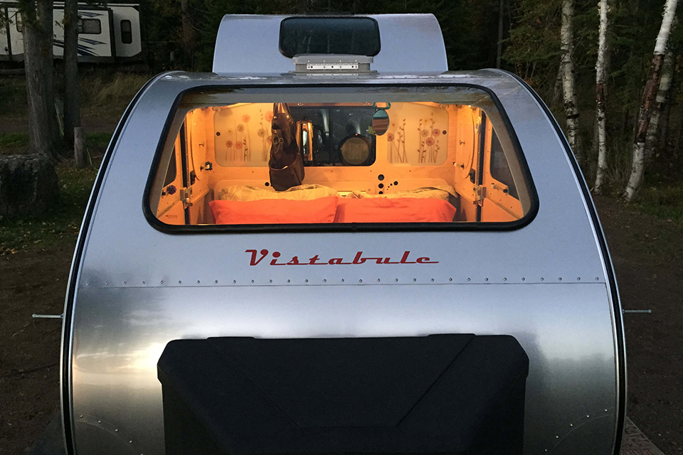 Vistabule Camping Trailer | Uncrate