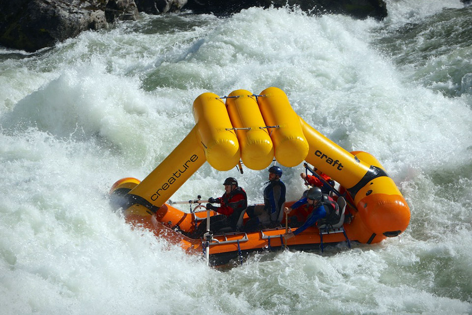 Creature Craft Anti-Roll Inflatable Whitewater Rafts | Uncrate
