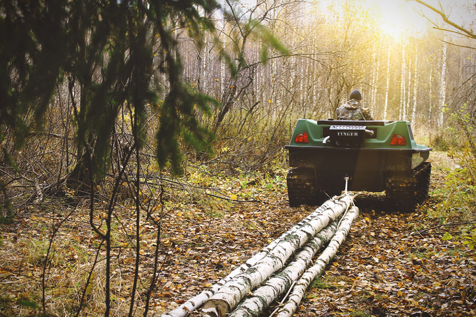 Tinger Track ATV | Uncrate