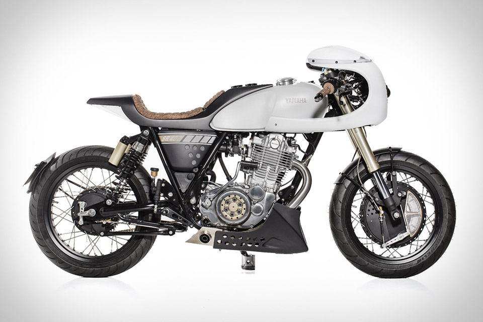 Capelo's Garage x Elemental Rides Yamaha SR400 Motorcycle | Uncrate