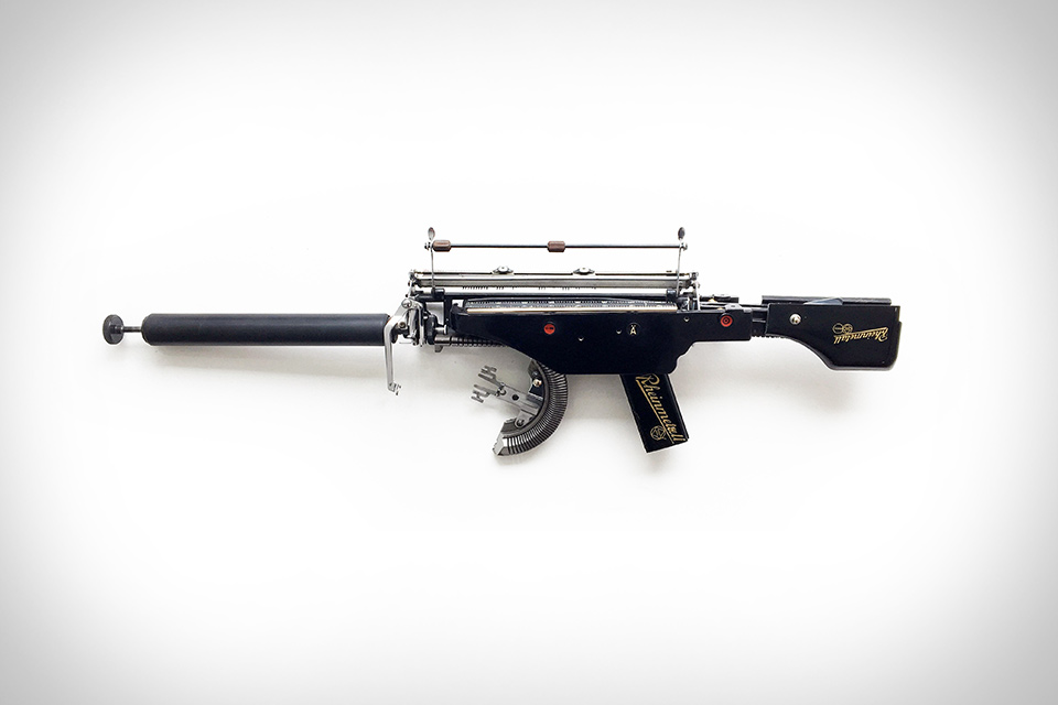 Typewriter Guns | Uncrate