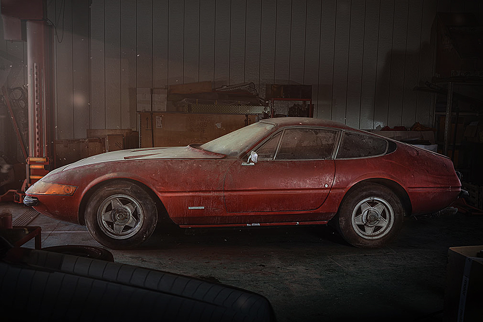 Barn Find 1969 Ferrari 365 GTB/4 | Uncrate