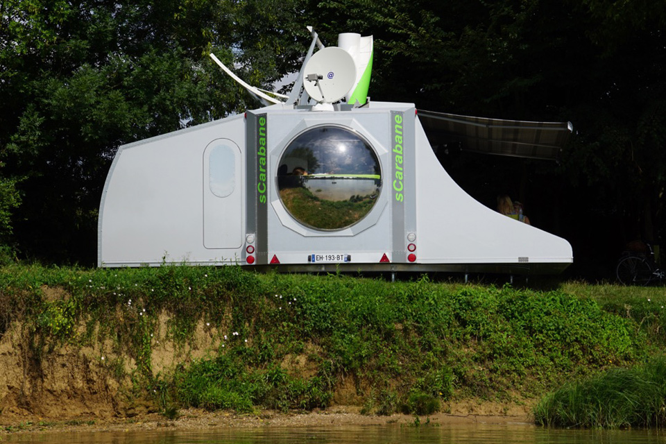 sCarabane Rotating Camper | Uncrate