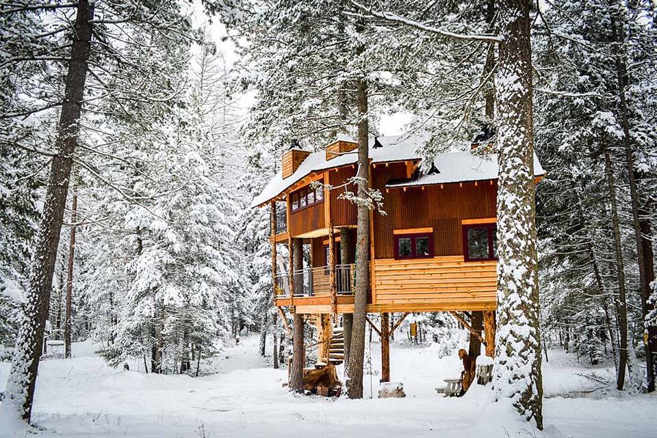 Montana Treehouse Retreat | Uncrate