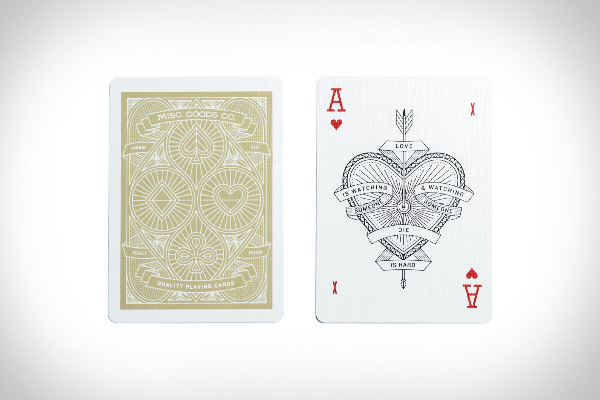 Misc. Goods Co. プレイングカード | Uncrate