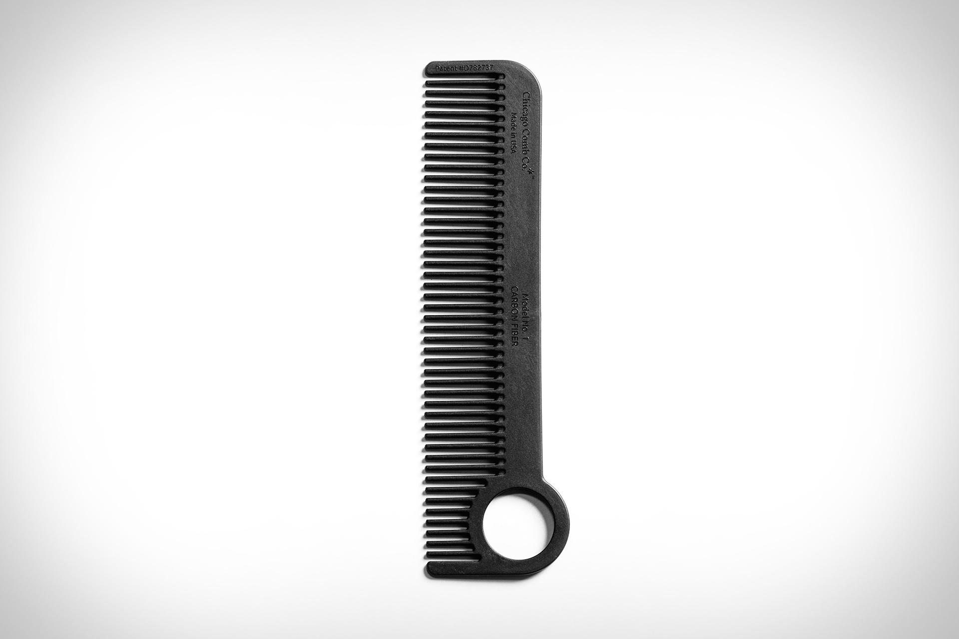 Chicago Comb Co. Carbon Fiber Comb | Uncrate