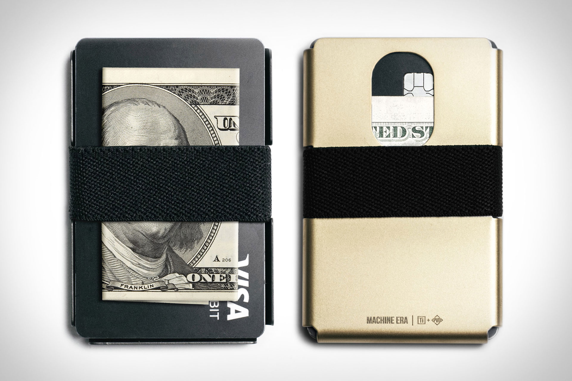 Machine Era Titanium Wallet | Uncrate