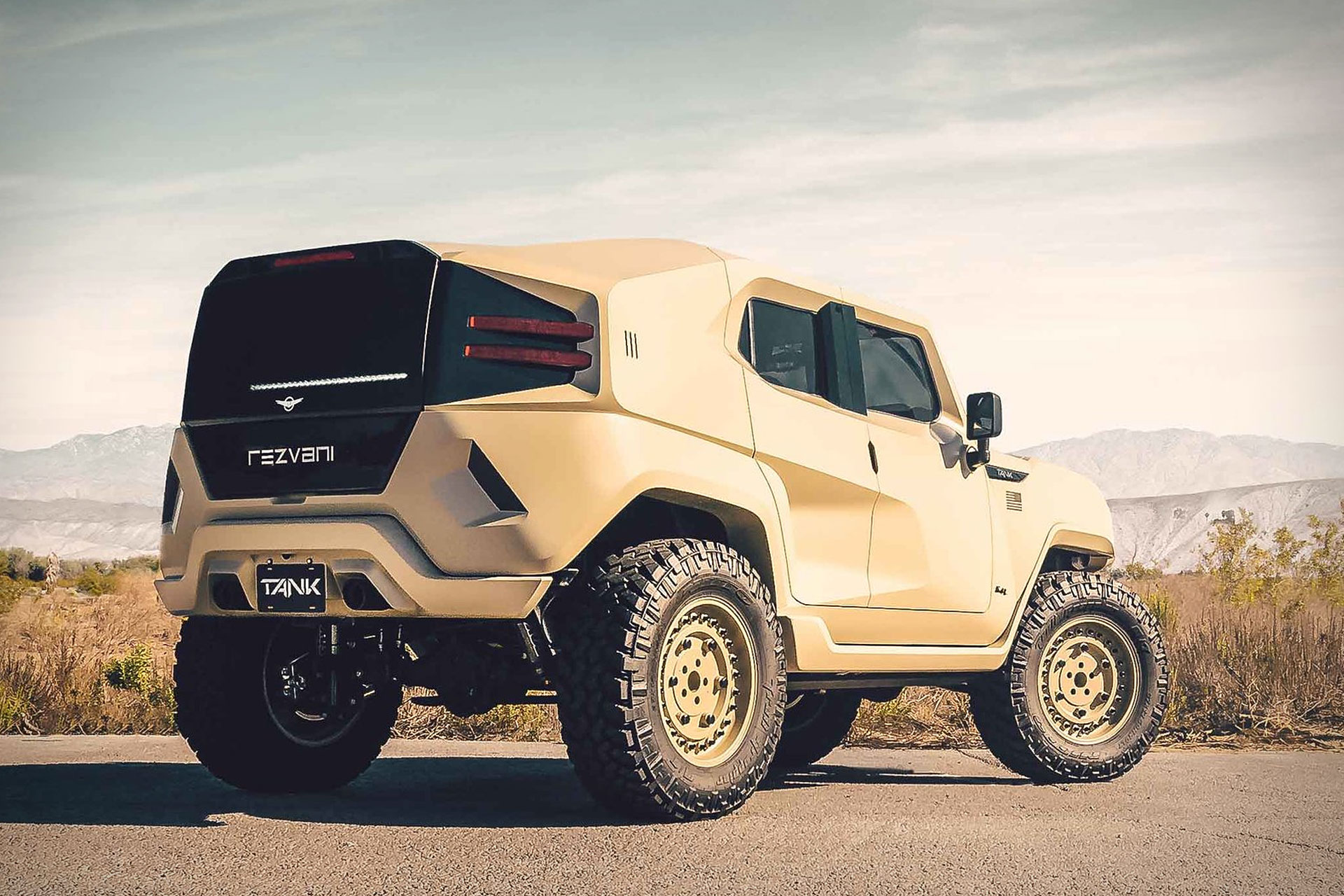 Rezvani Tank Military Edition | Uncrate