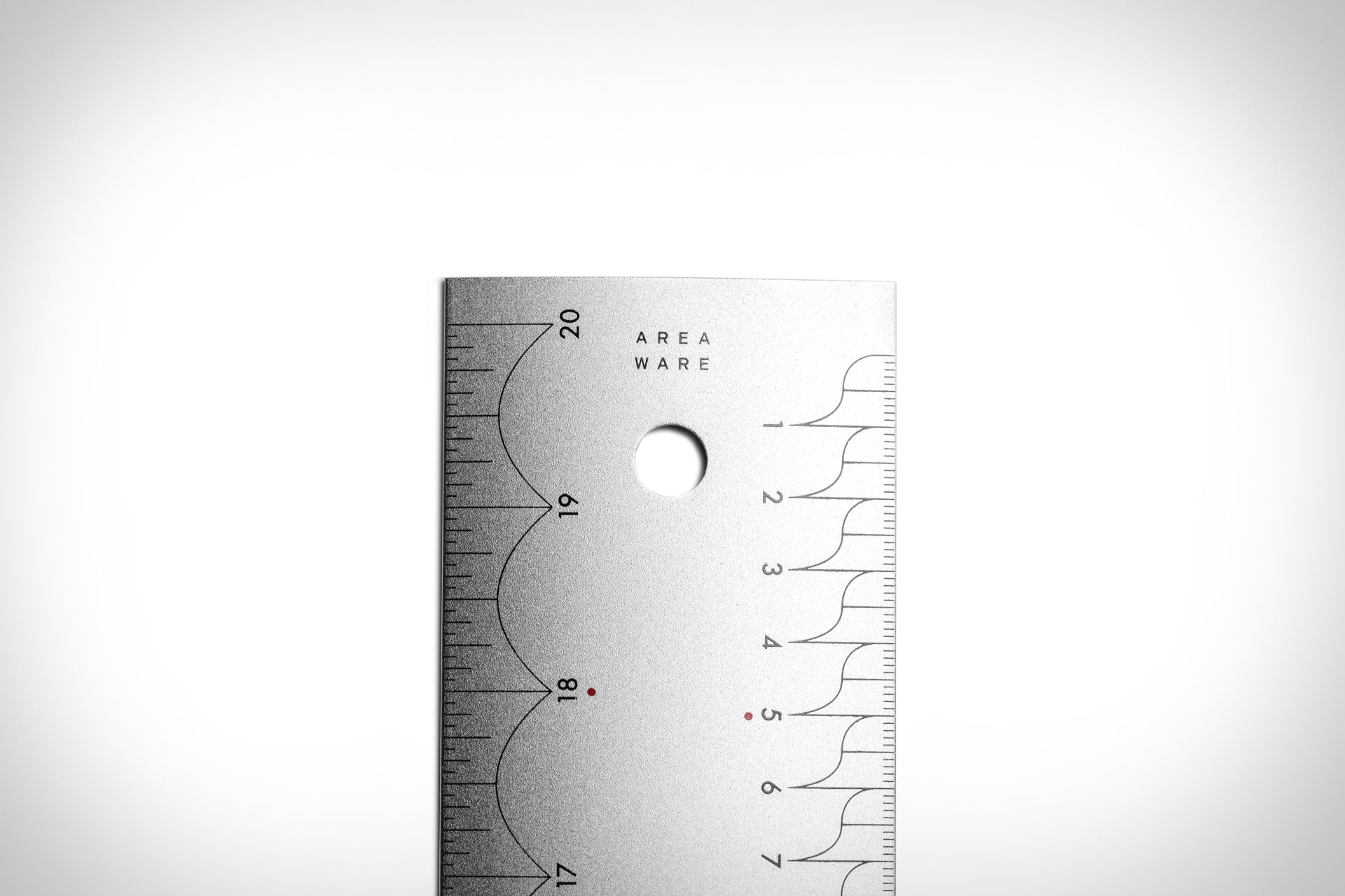 Areaware Aluminum Ruler | Uncrate