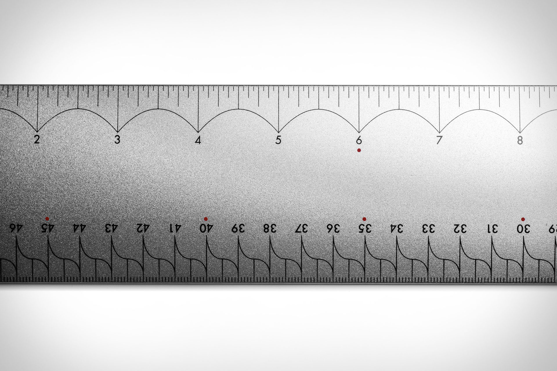 Areaware Aluminum Ruler | Uncrate
