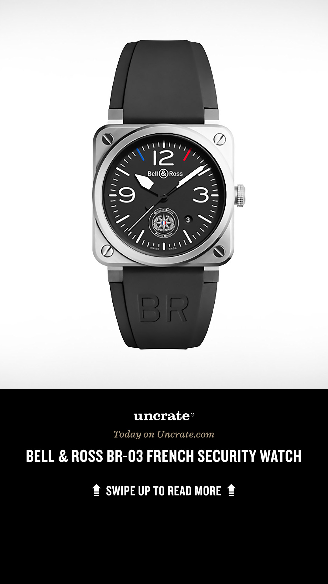 Reloj de Seguridad Francesa Bell & Ross BR-03 | Uncrate