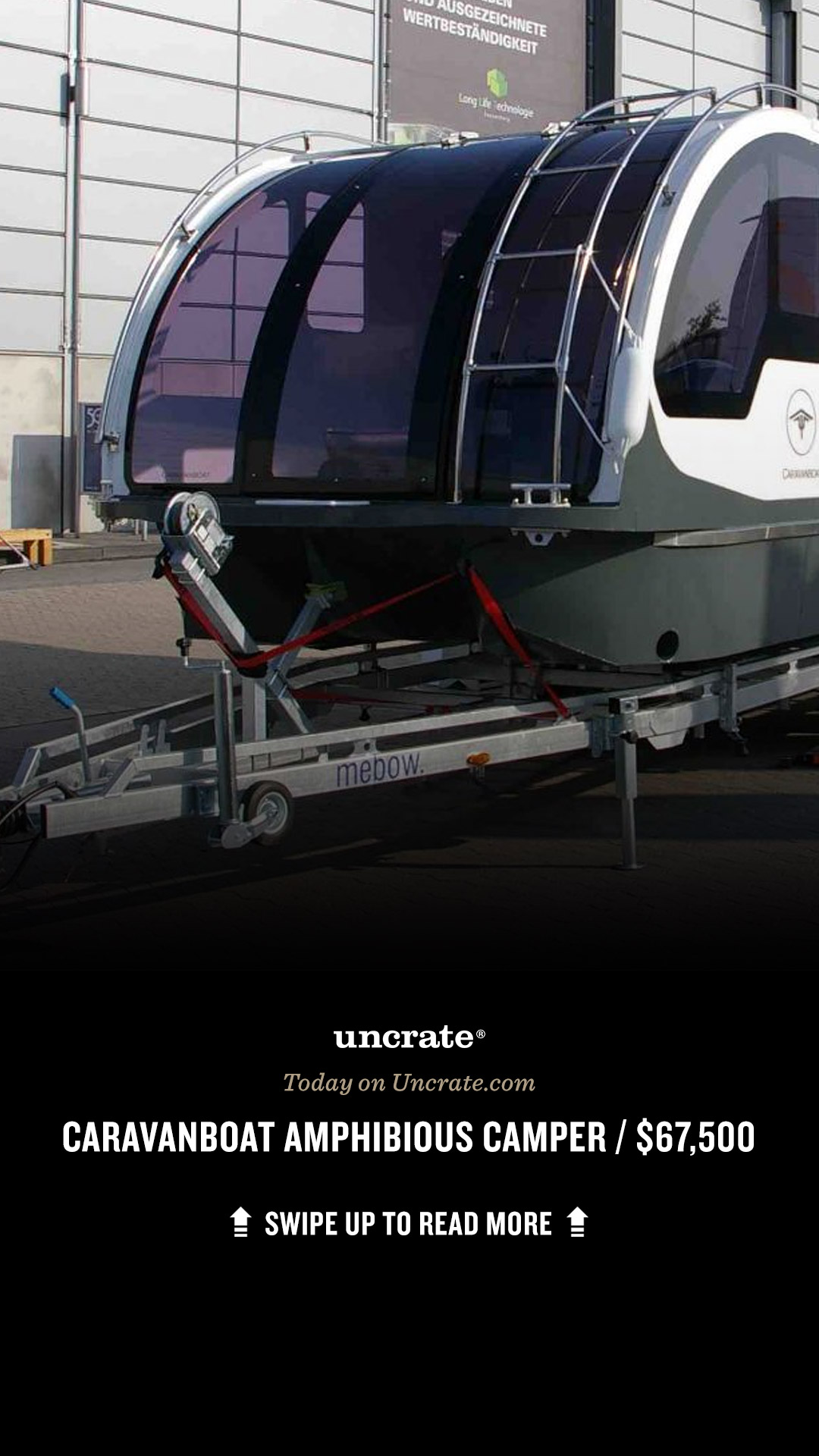 Camper Anfibio Caravanboat | Uncrate