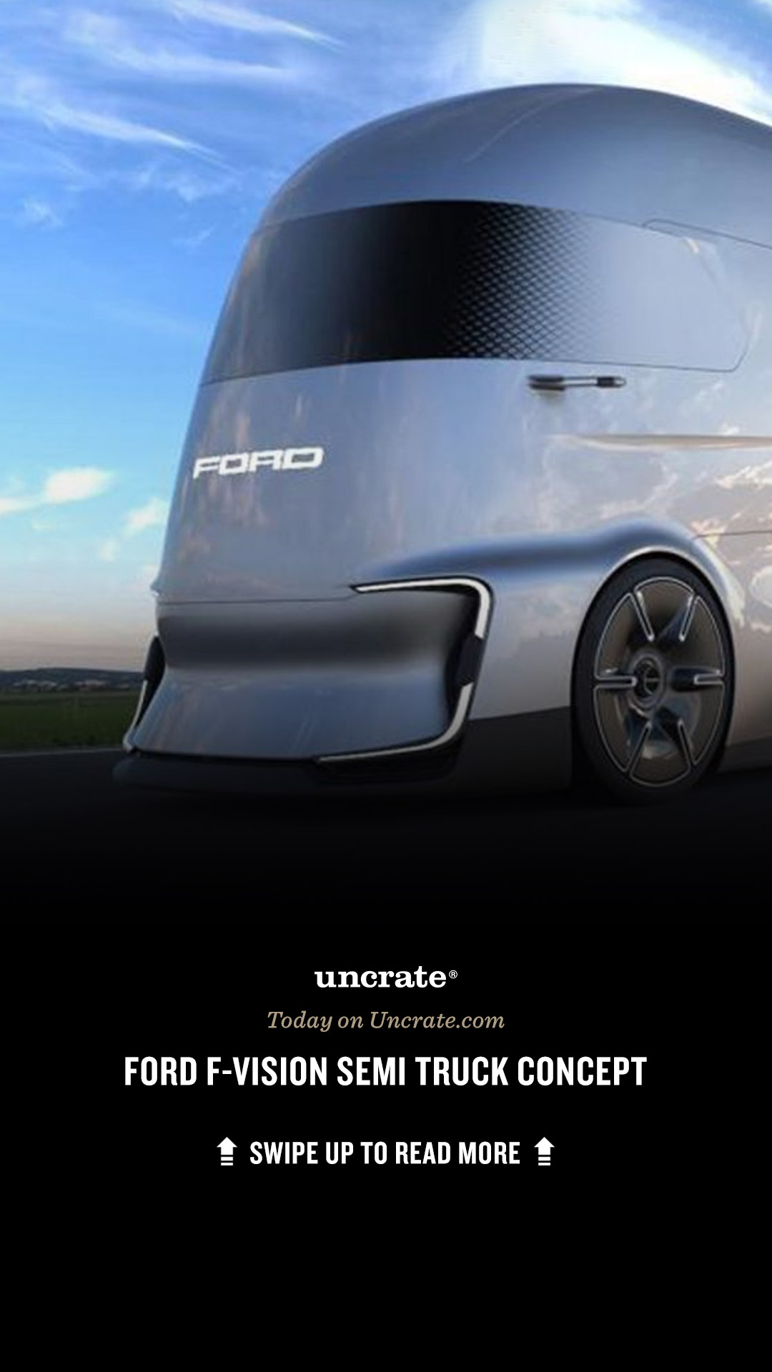 Le Camion Concept F-Vision Semi Truck de Ford | Uncrate