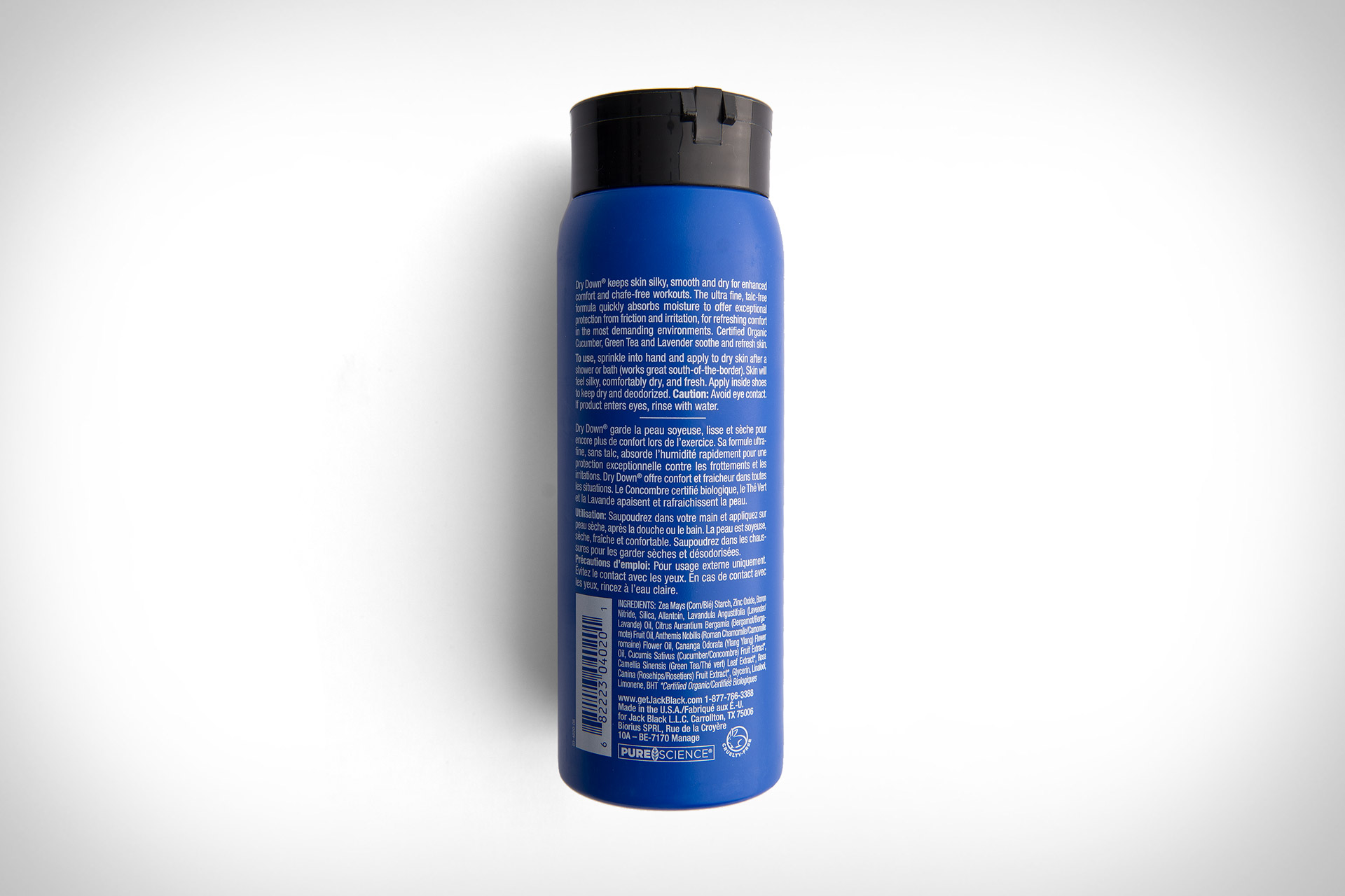 Jack Black Dry Down Friction-Free Powder | Uncrate