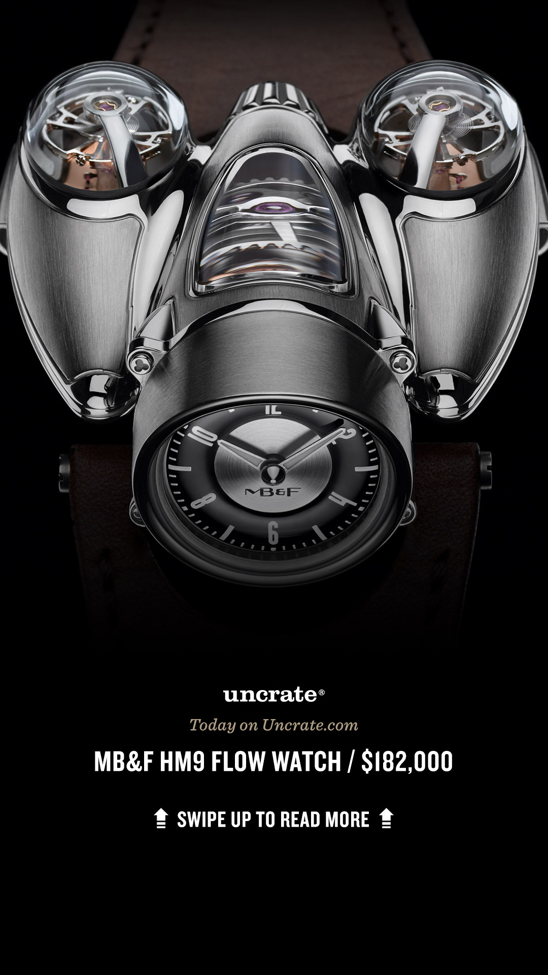 La Montre HM9 Flow de MB&F | Uncrate