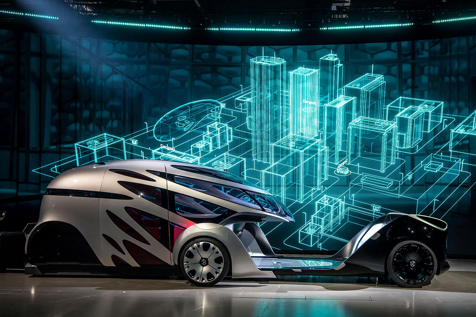 Mercedes-Benz Vision Urbanetic Concept Van | Uncrate
