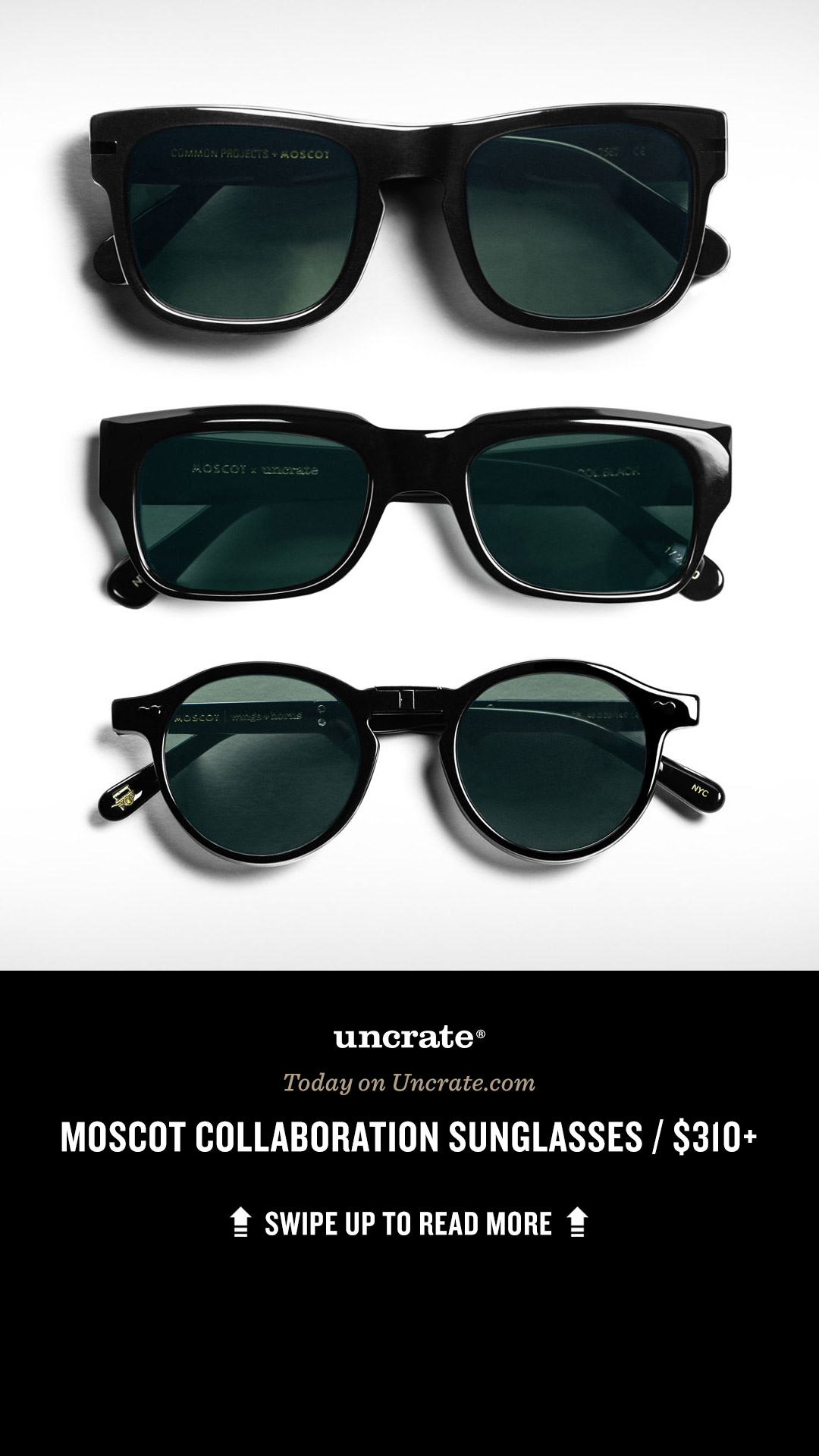 Les lunettes en collaboration avec Moscot | Uncrate