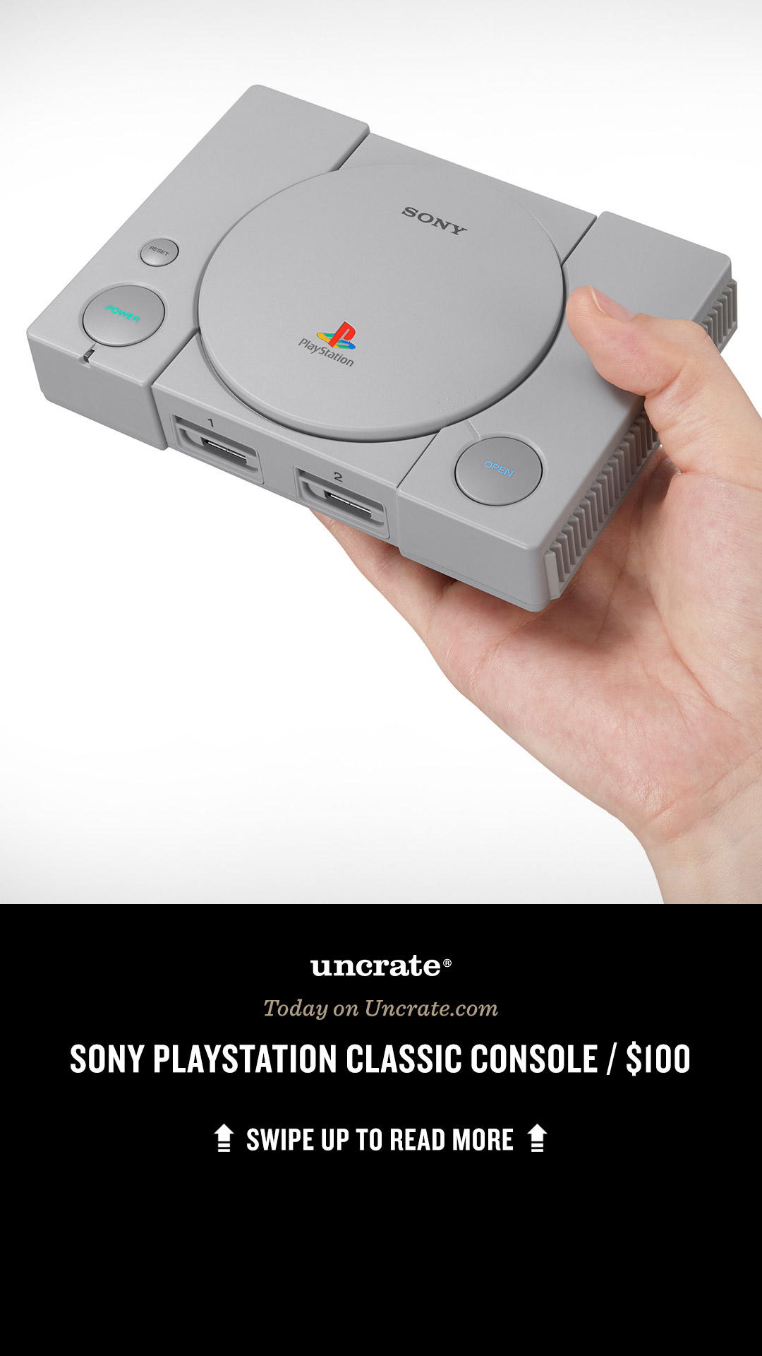 索尼PS 经典游戏机 | Uncrate