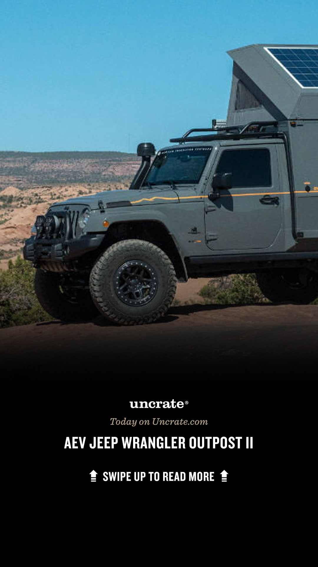 AEV Jeep Wrangler Outpost II | Uncrate