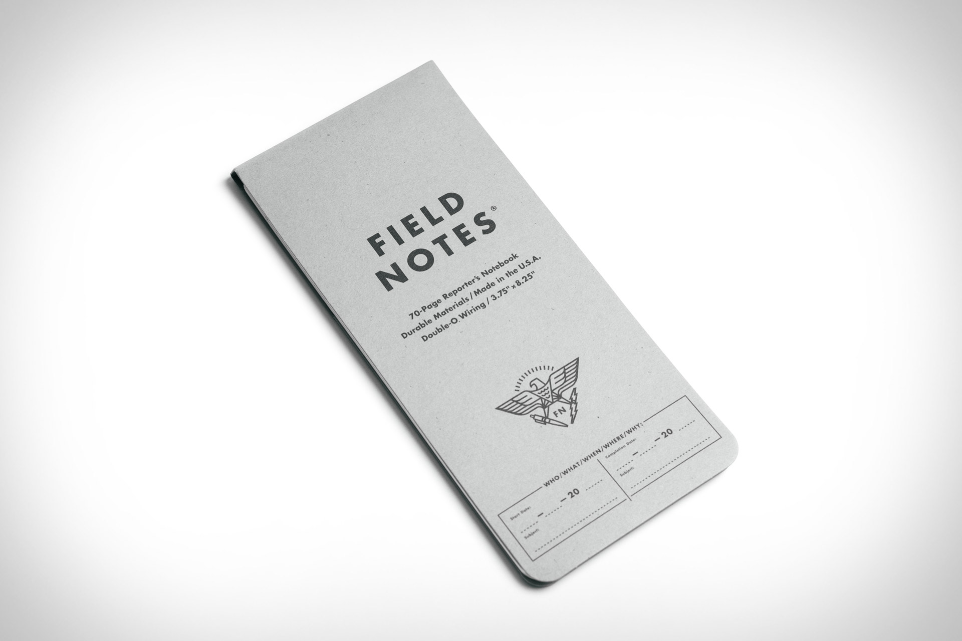 Cuaderno Field Notes Reporter | Uncrate