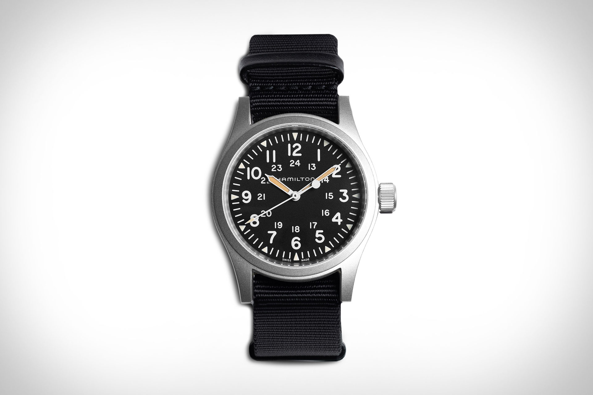 Hamilton Khaki Field 80-Hour Reserve Watch | Uncrate