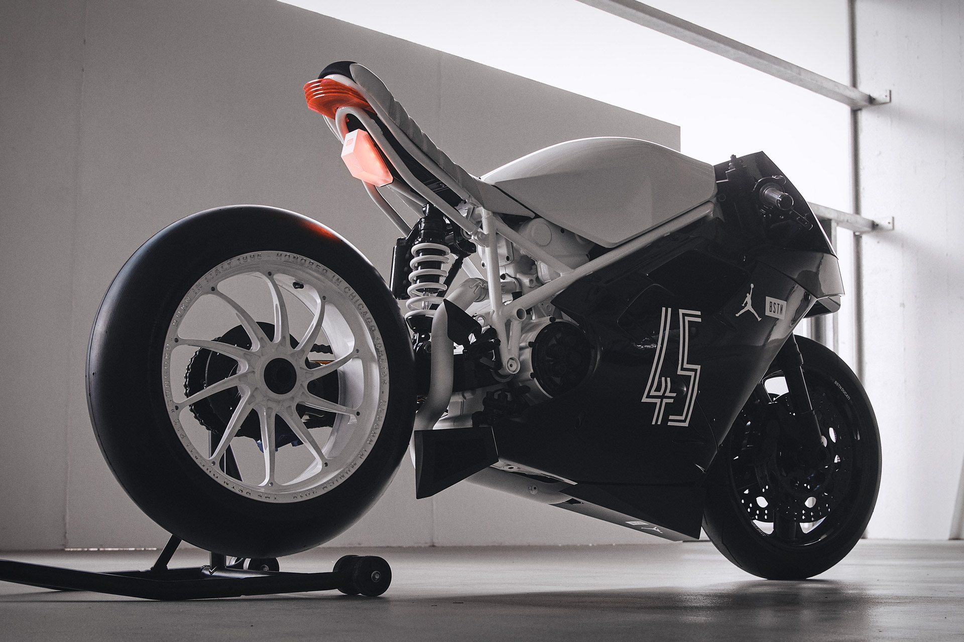 BSTN x Jordan Ducati 916 Concord Motorcycle | Uncrate