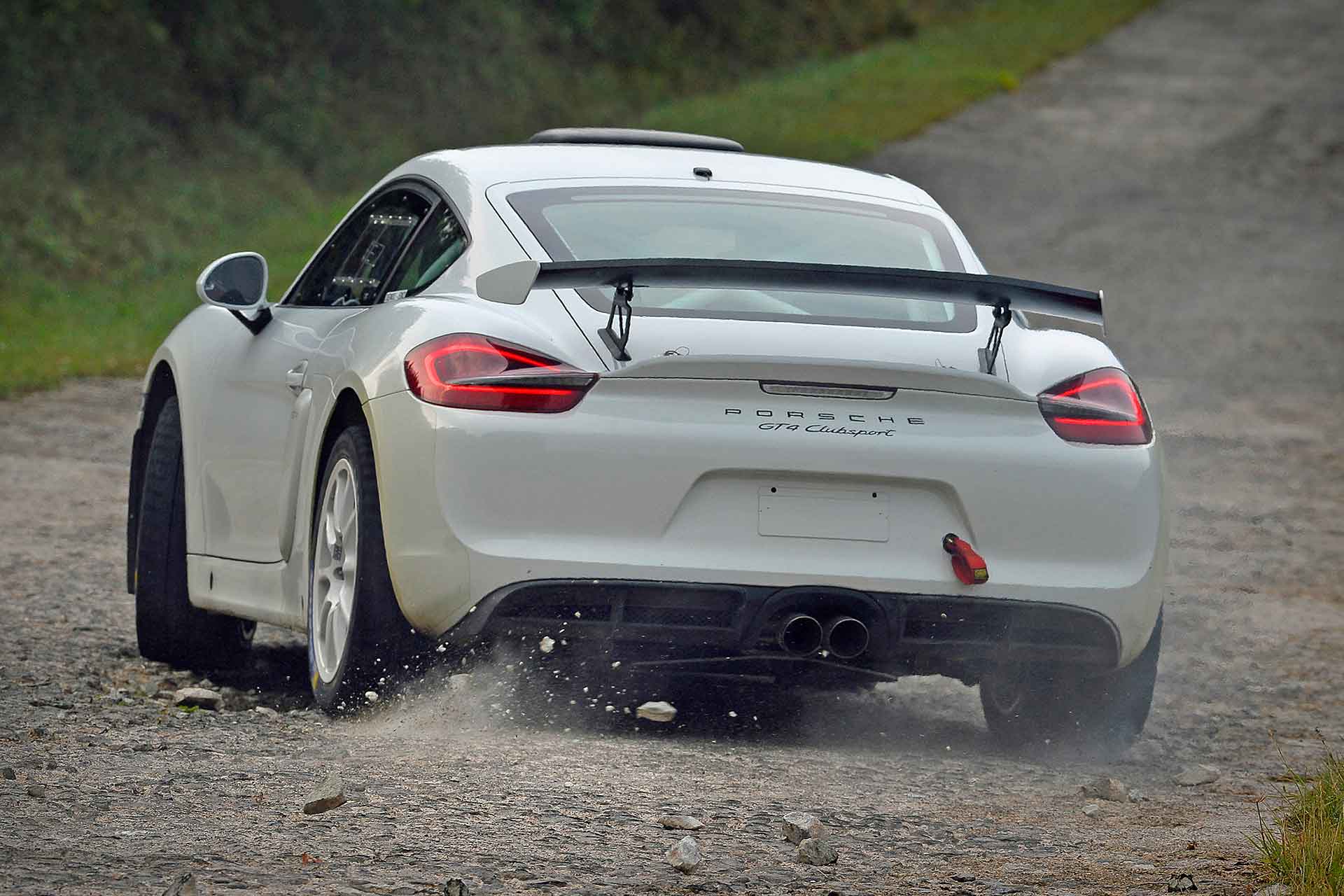 Porsche Cayman GT4 Rallye | Uncrate