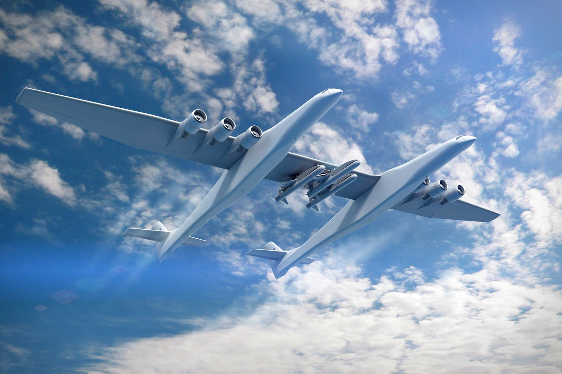 Stratolaunch Air Launch Aircraft Platform Uncrate Stratolaunch Air Launch Aircraft Platform Uncrate