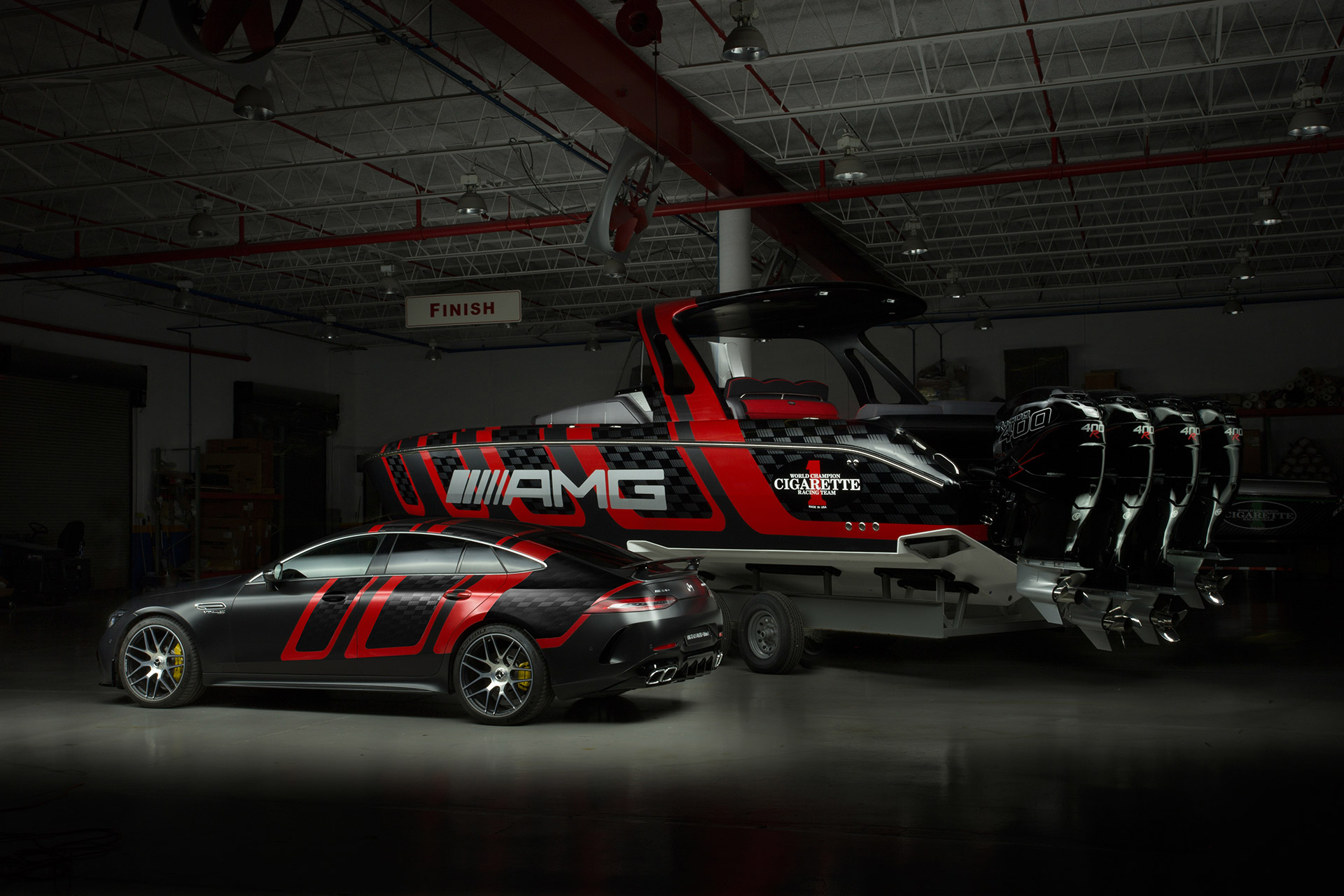 Cigarette Racing x Mercedes 41 AMG Carbon Edition Speedboat | Uncrate