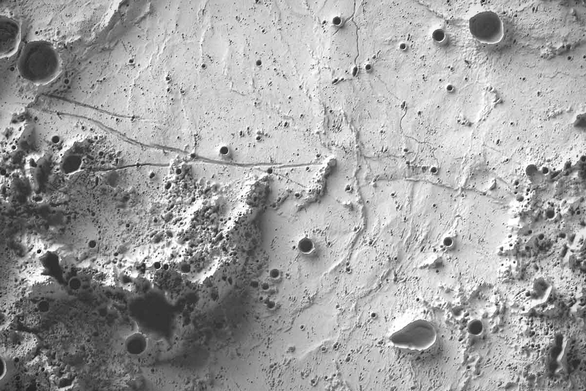 Apollo 11 Moon Surface Print | Uncrate