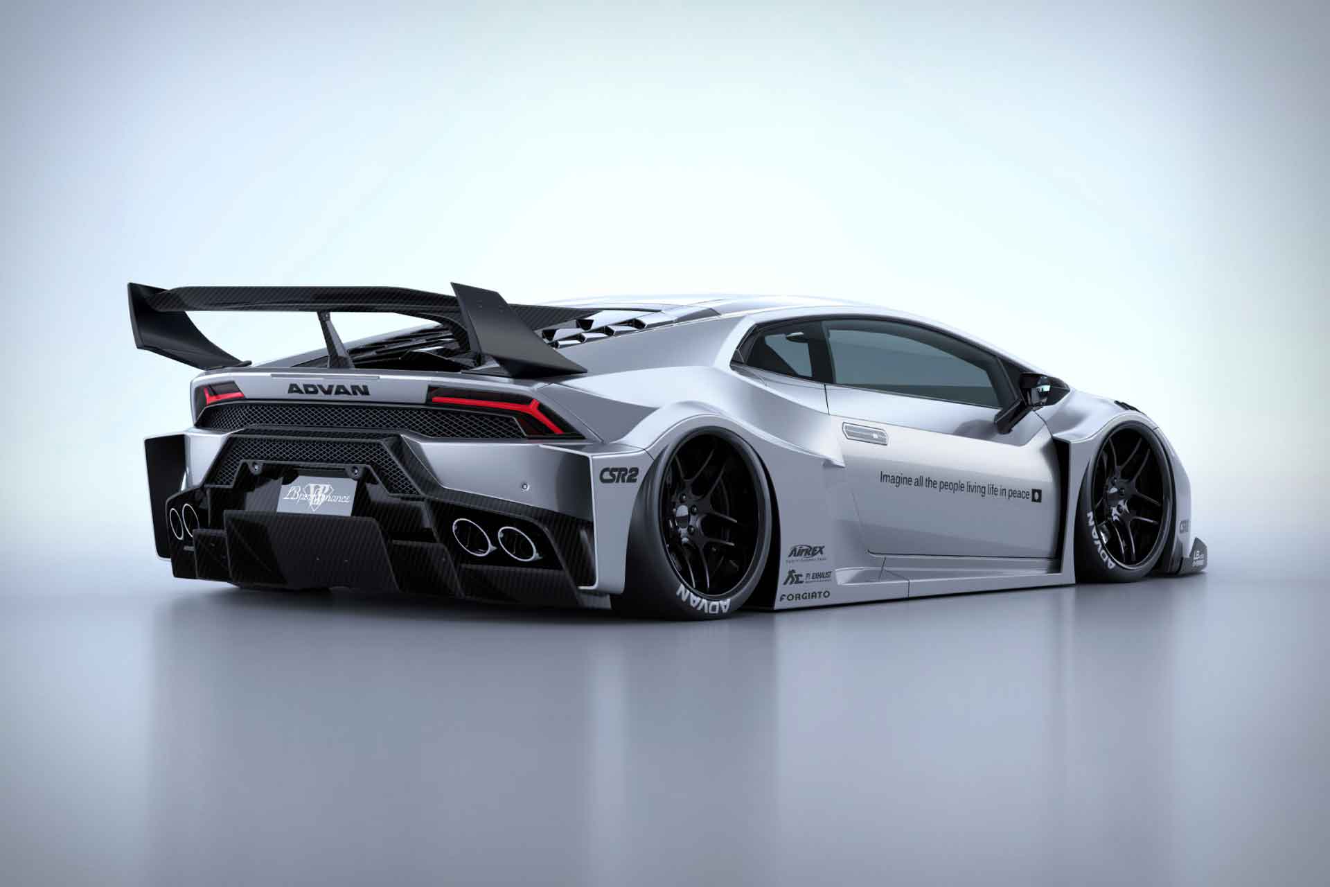 Liberty Walk LB-Silhouette Lamborghini Huracan GT Kit | Uncrate