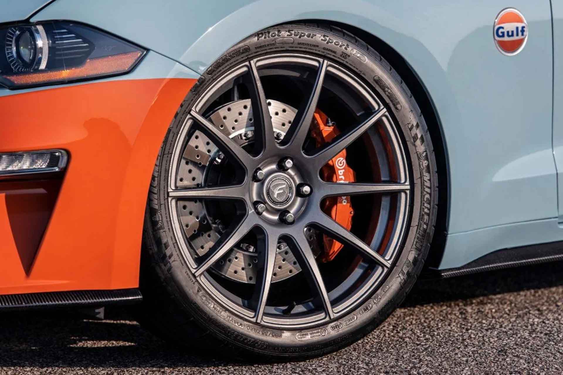 2019 Gulf Heritage Edition Mustang Coupe | Uncrate