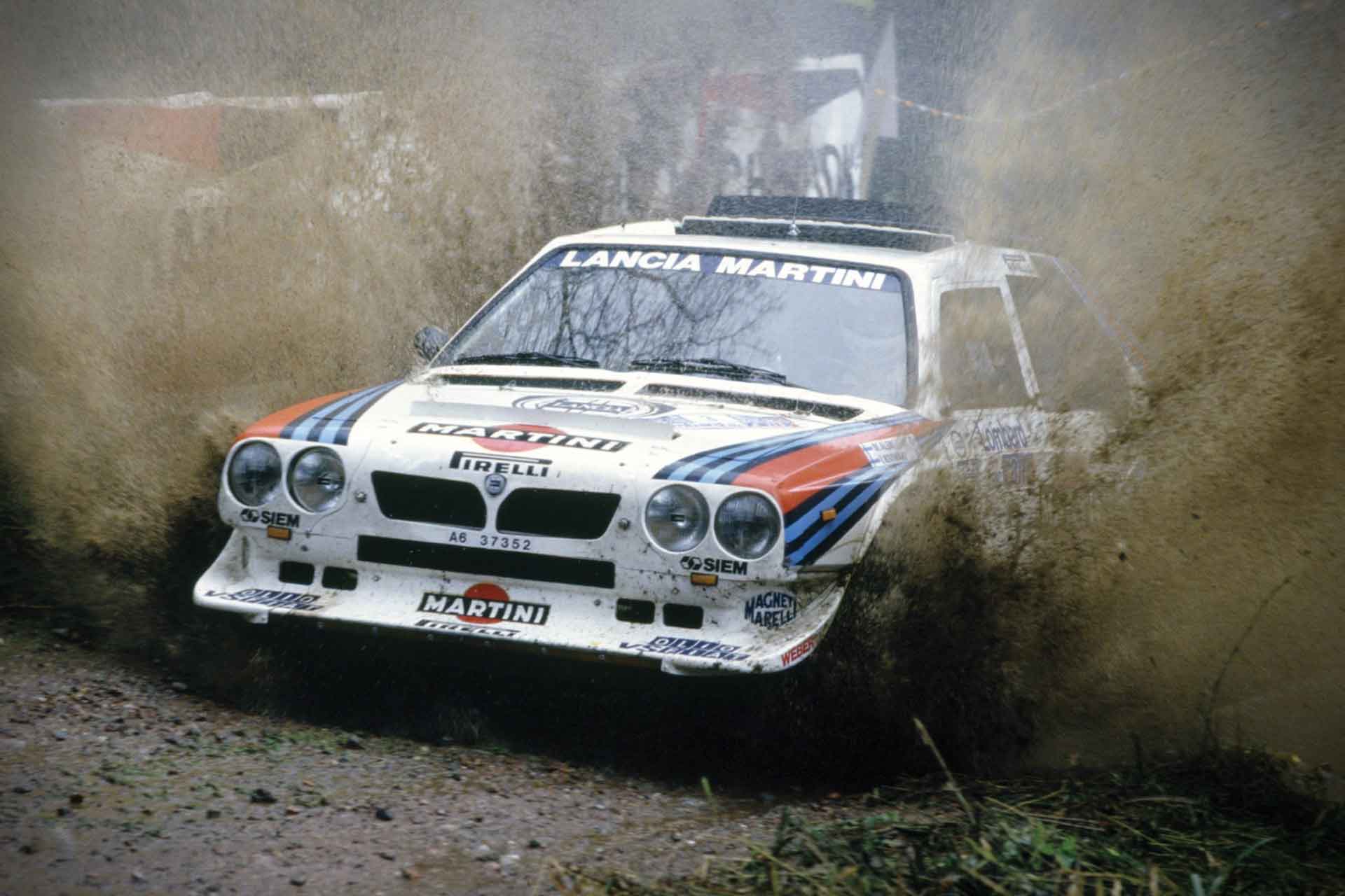 1985 Lancia Delta S4 Rally Car | Uncrate