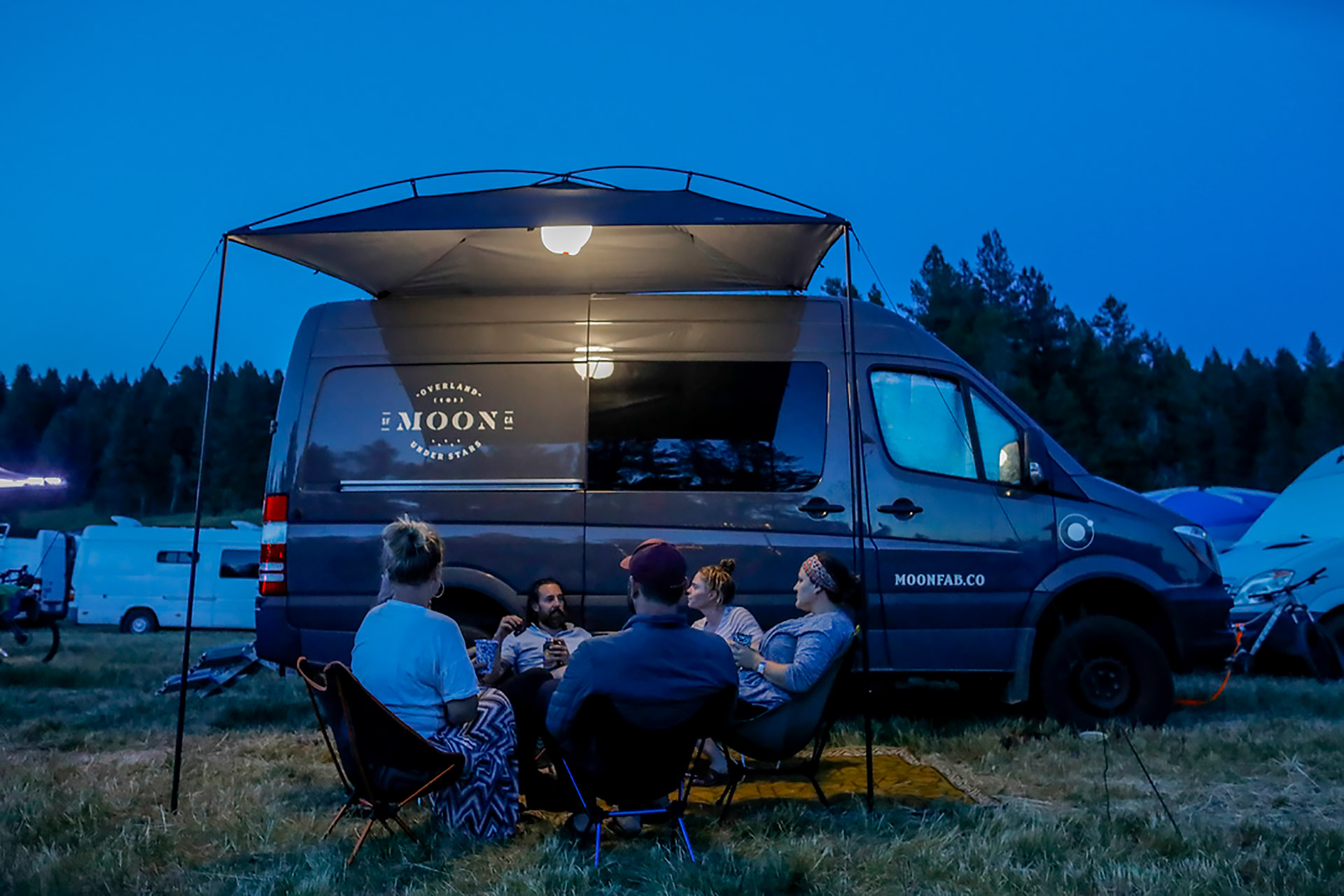 MoonShade Portable Awning | Uncrate