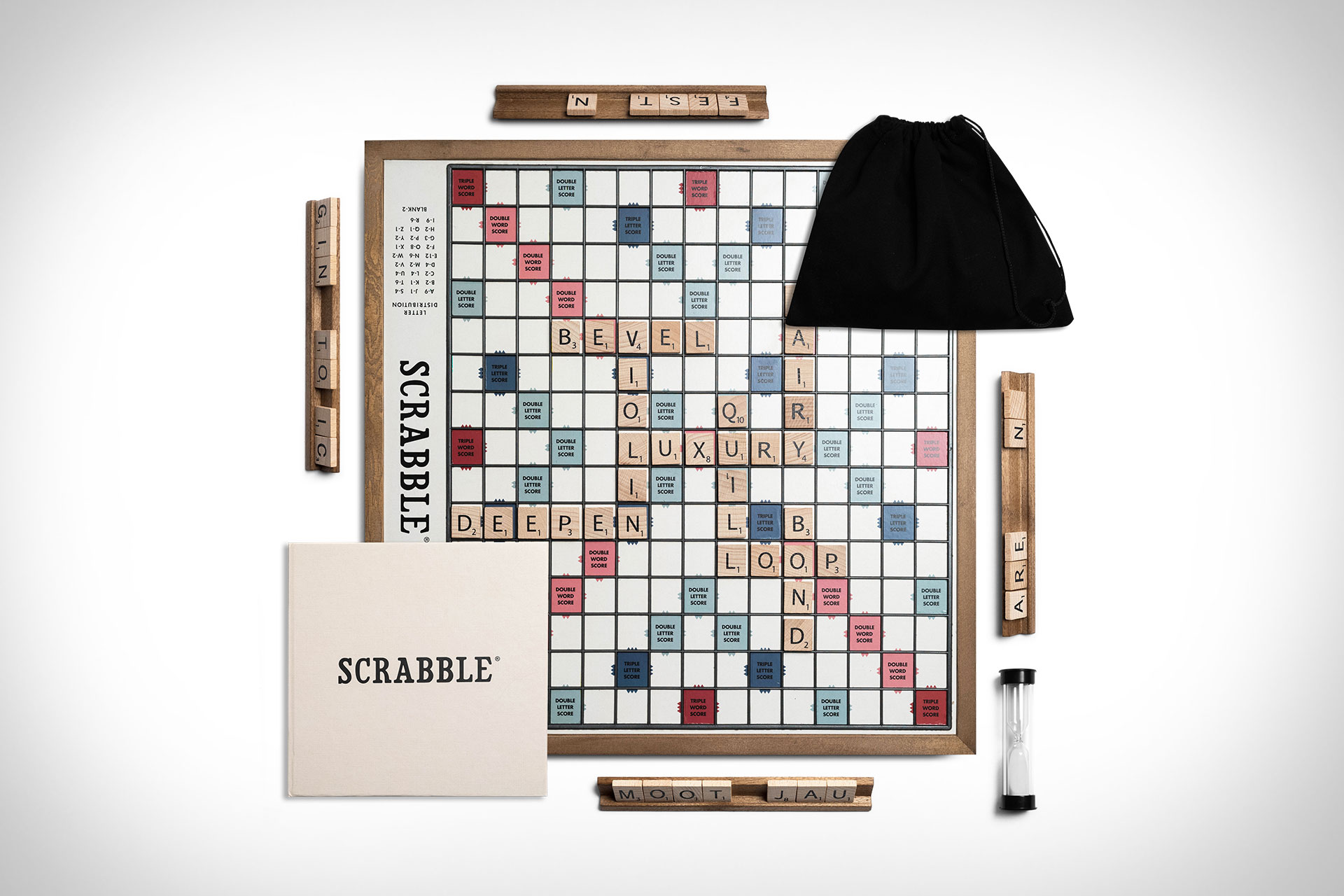 Scrabble Deluxe Edition | Uncrate