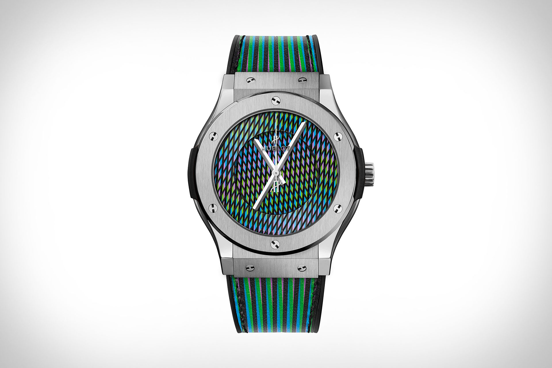 Hublot Classic Fusion Cruz-Diez Watch | Uncrate