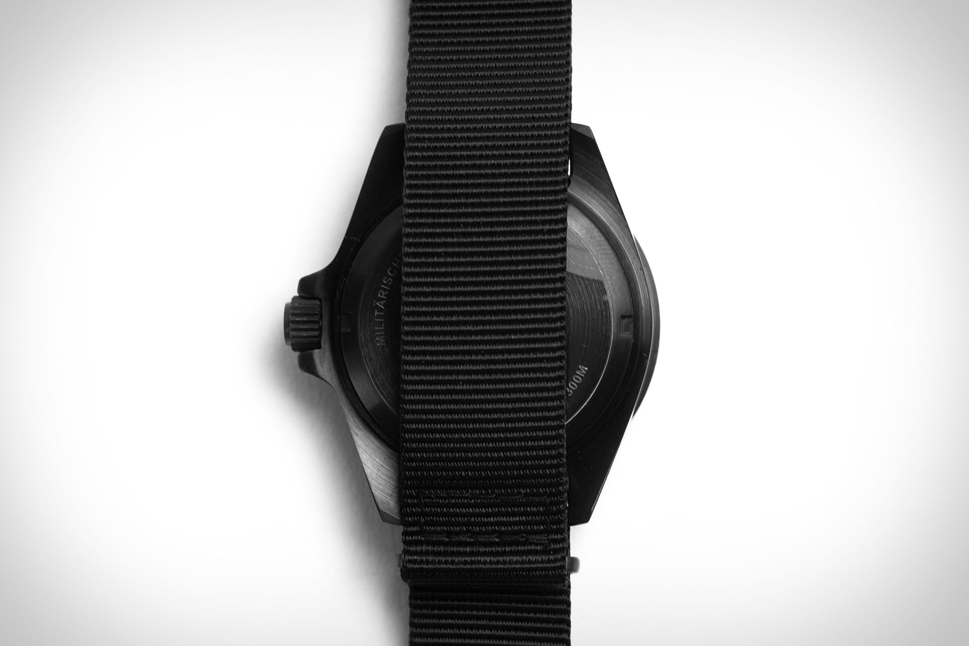 MWC Black Military Sub Watch | Uncrate