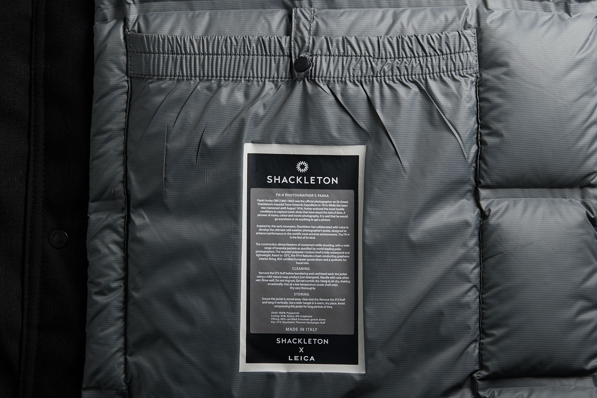 Shackleton x Leica Frank Hurley Photographer's Jacket | Uncrate