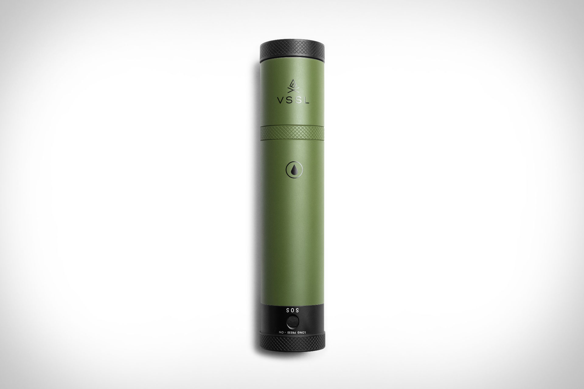 VSSL Flashlight Flask | Uncrate