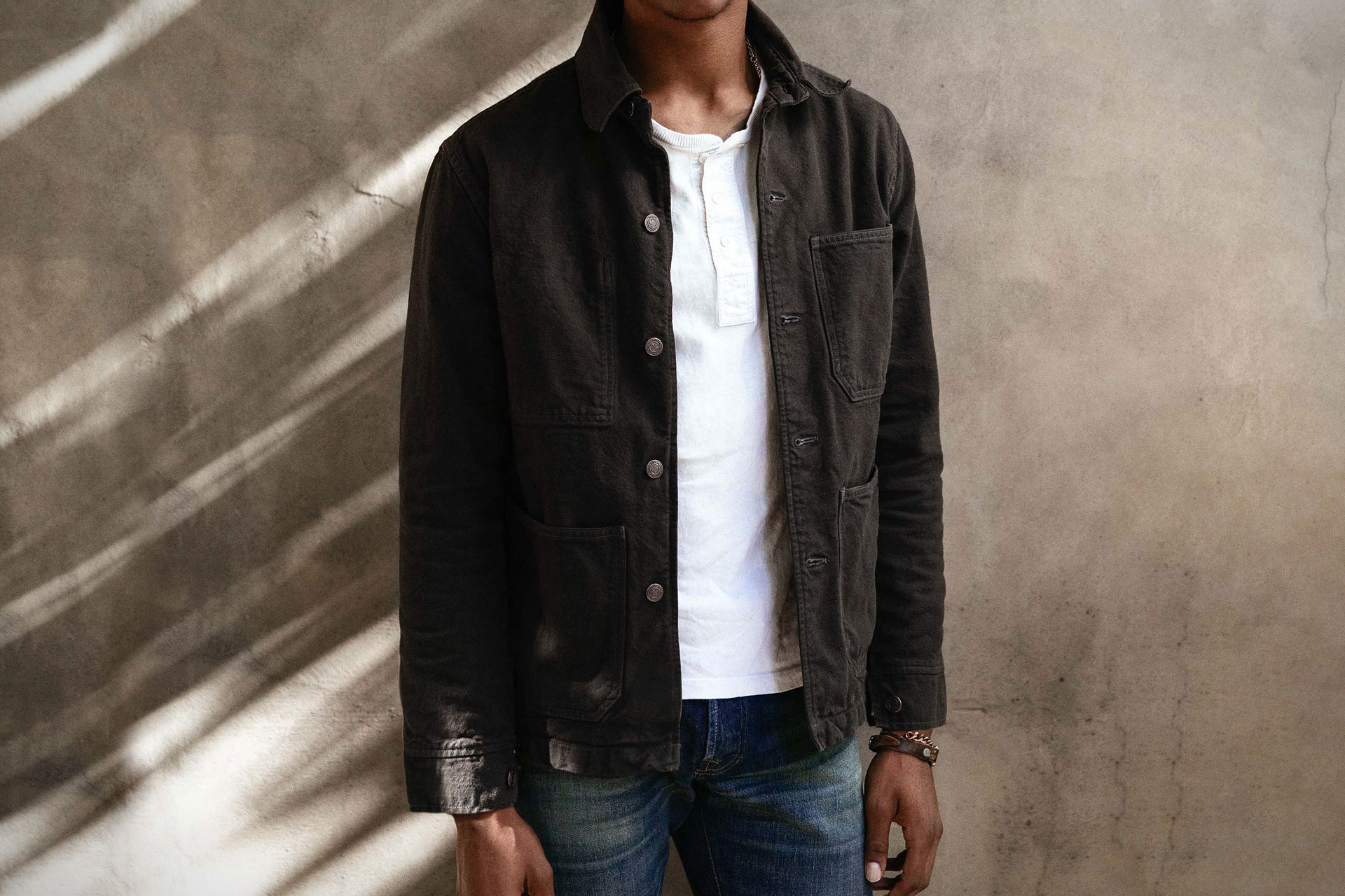 Imogene+Willie Jack Overdyed Slate Jacket | Uncrate