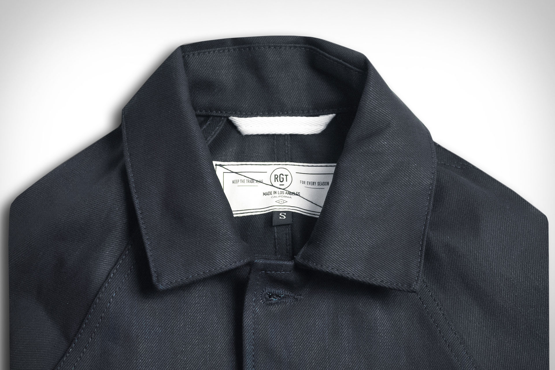 Rogue Territory Denim Peacoat | Uncrate