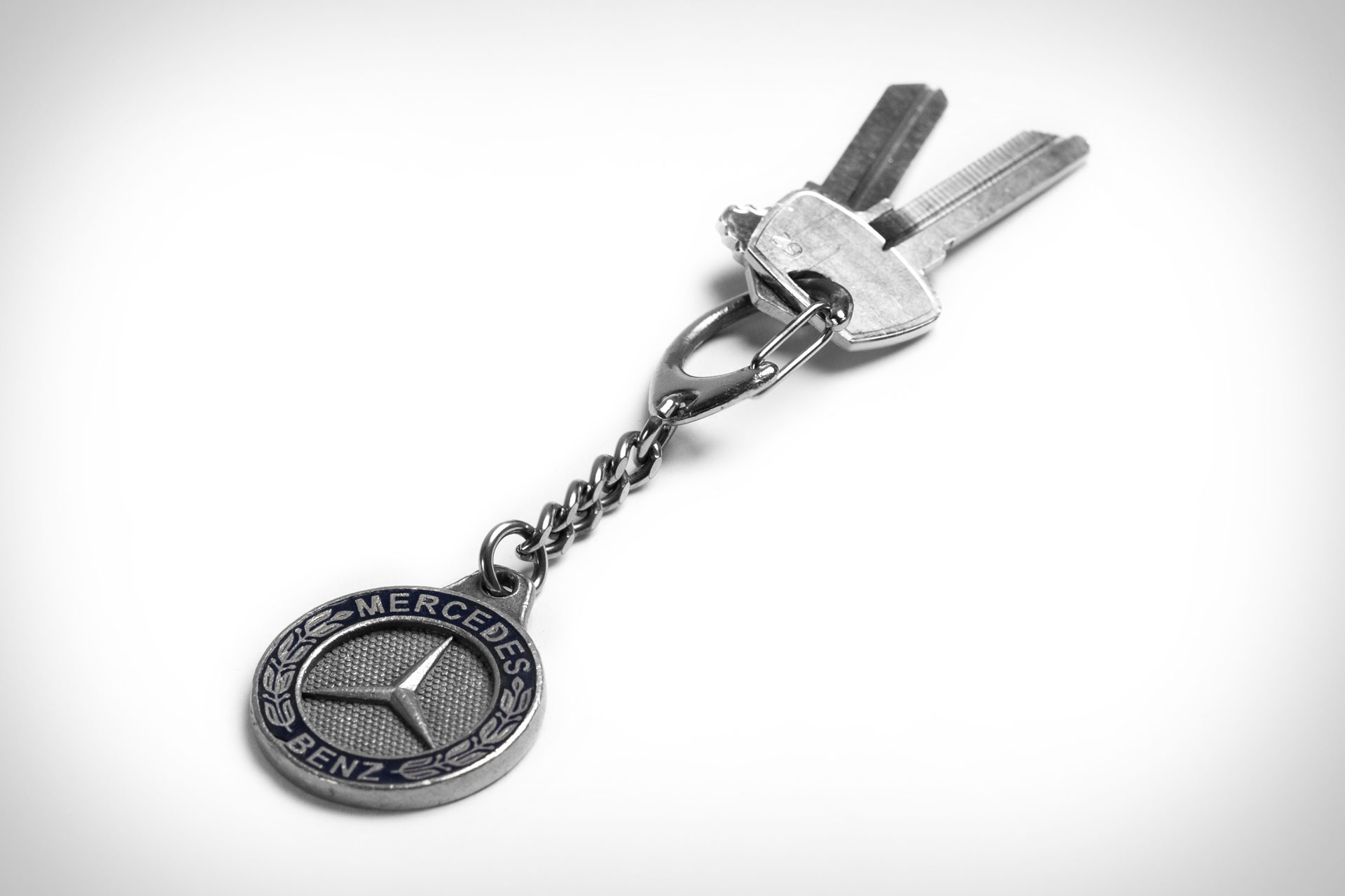 Mr. Cupps x Uncrate Vintage Mercedes-Benz Keychain | Uncrate