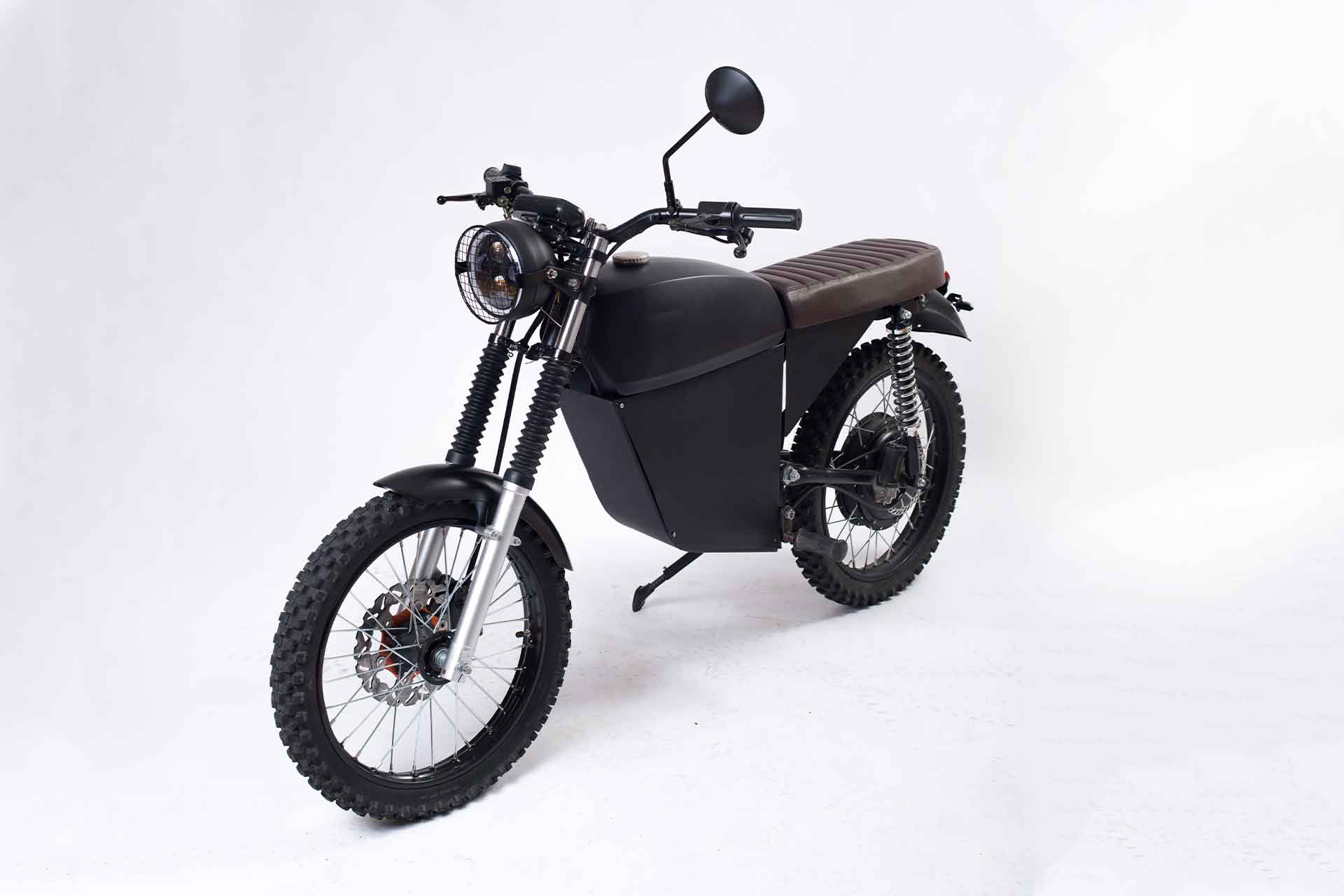 Blacktea Electric Motorbike | Uncrate