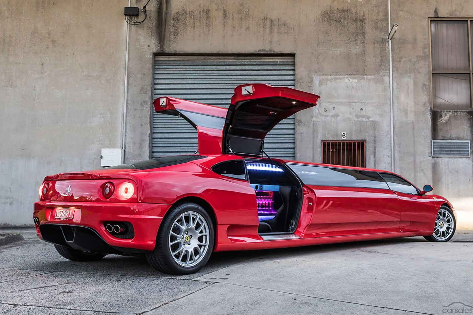 2003 Ferrari 360 Modena Limousine | Uncrate