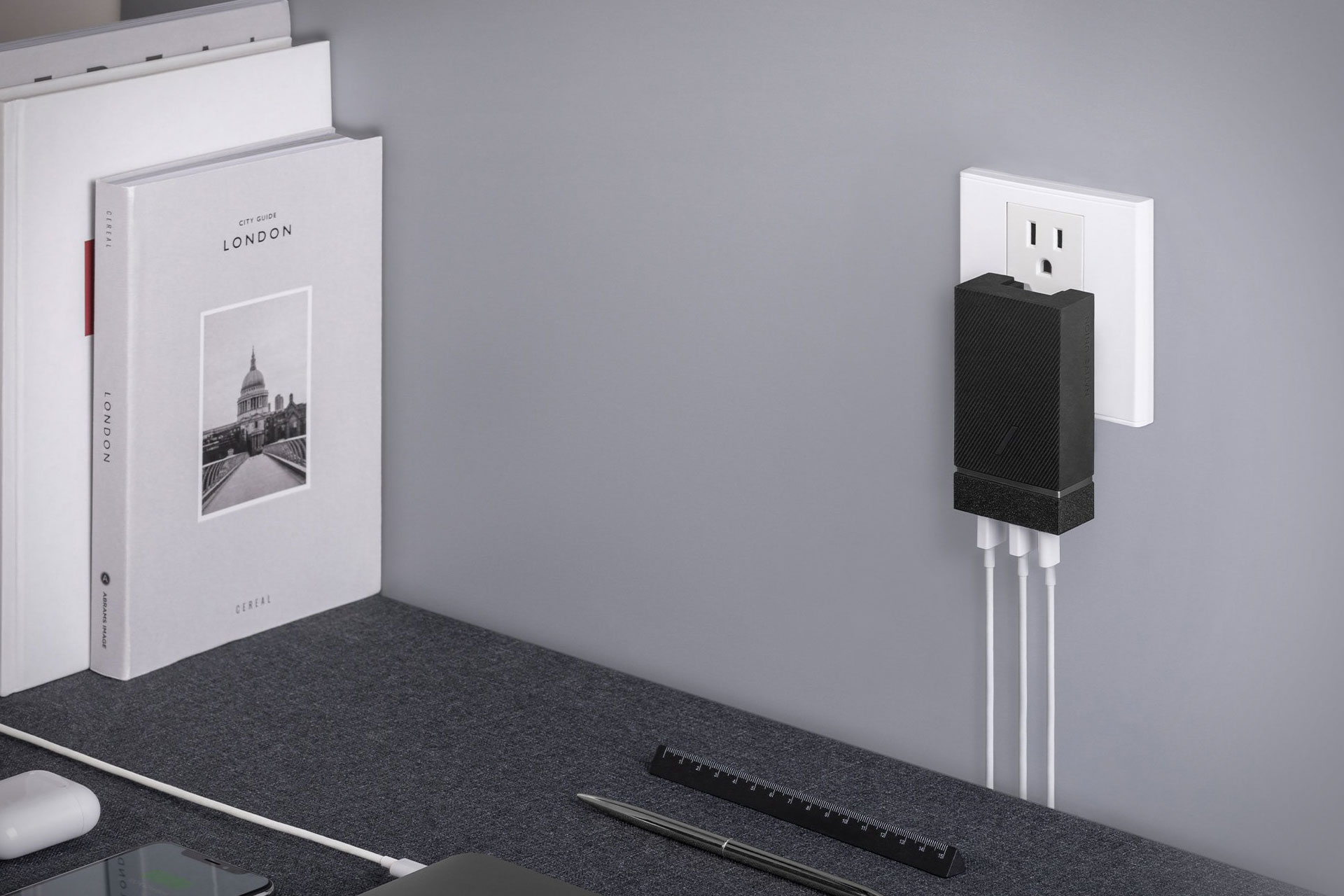 Native Union Smart Hub Wall Charger | Uncrate