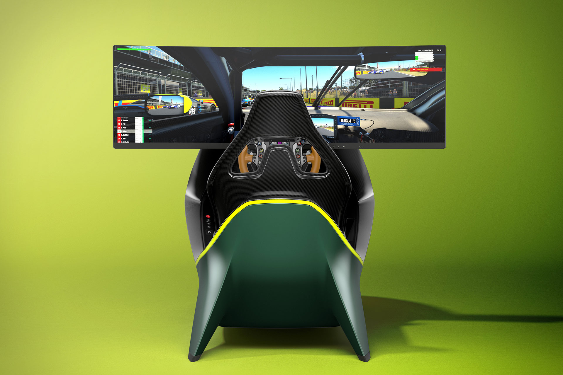 Aston Martin AMR-C01 Racing Simulator | Uncrate