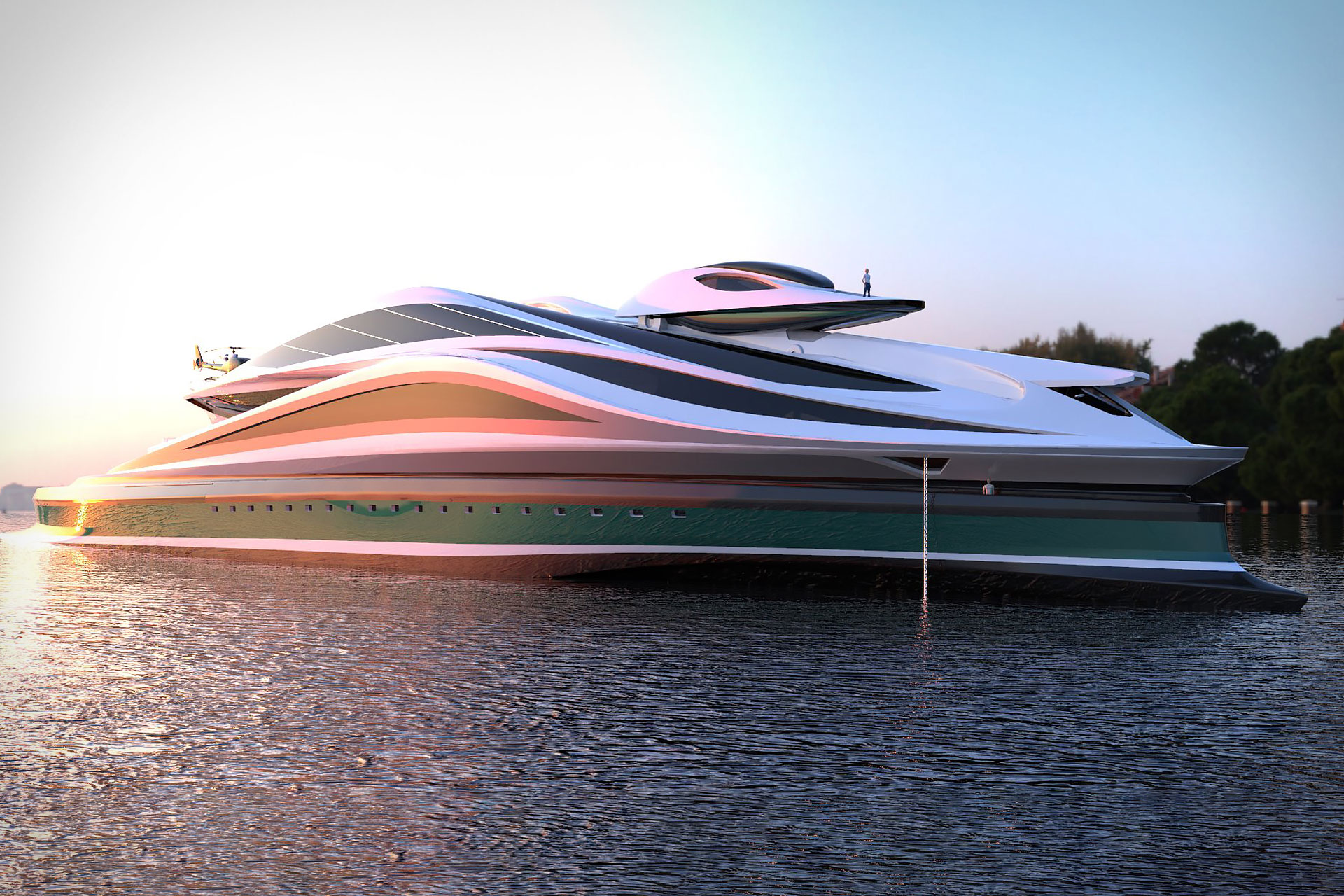 Lazzarini Avanguardia Swan Yacht | Uncrate