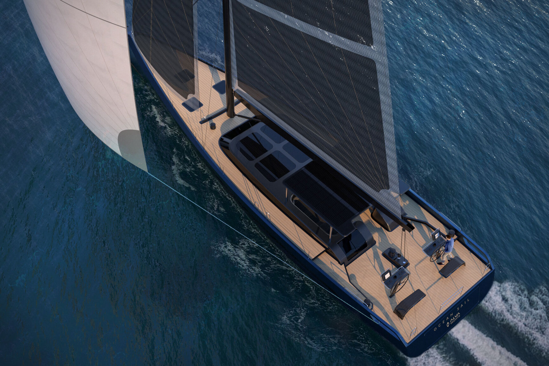 Alva Ocean Sail 82 Yacht | Uncrate